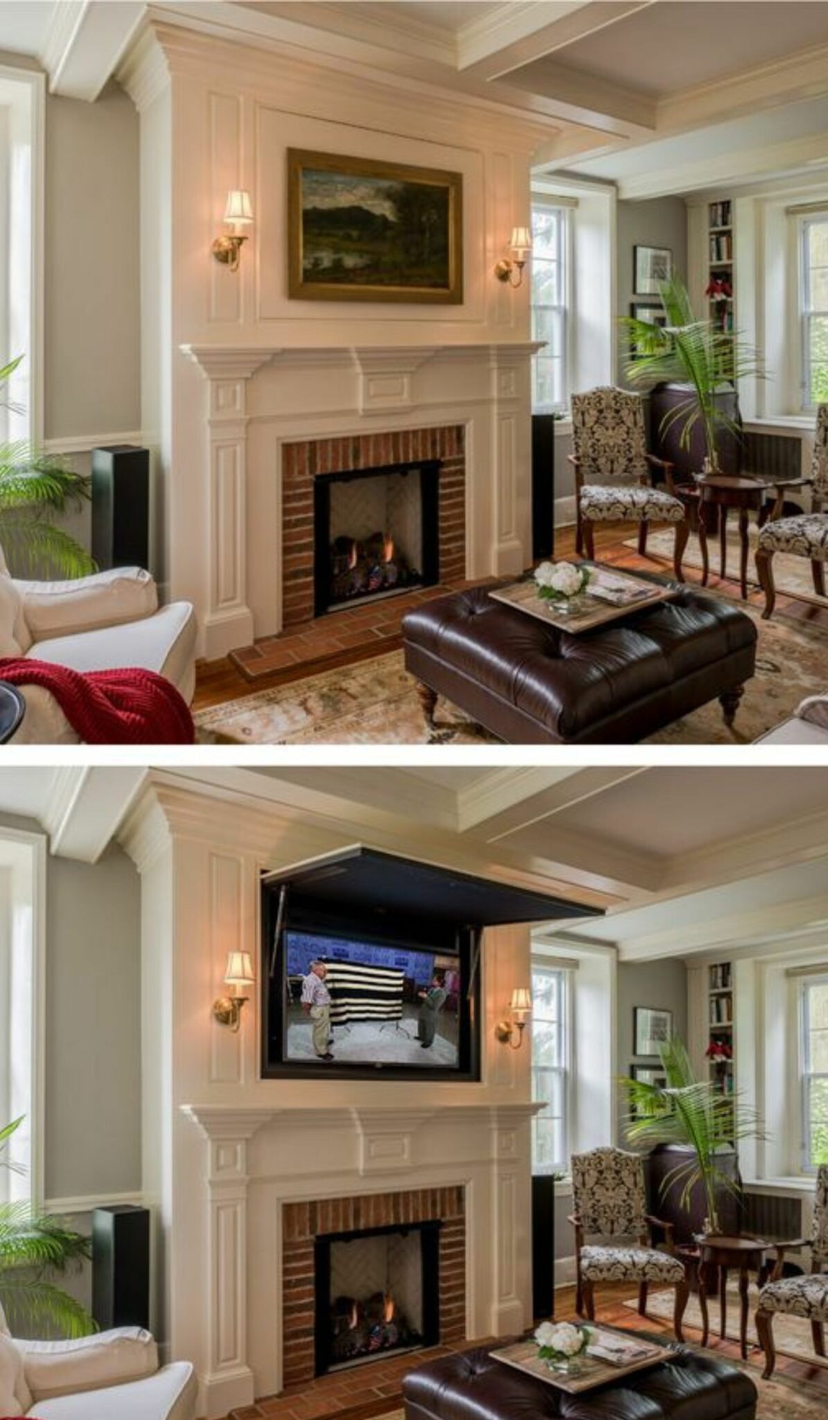 40+ Best Log Burner TV Wall Ideas • Creatively Living Blog