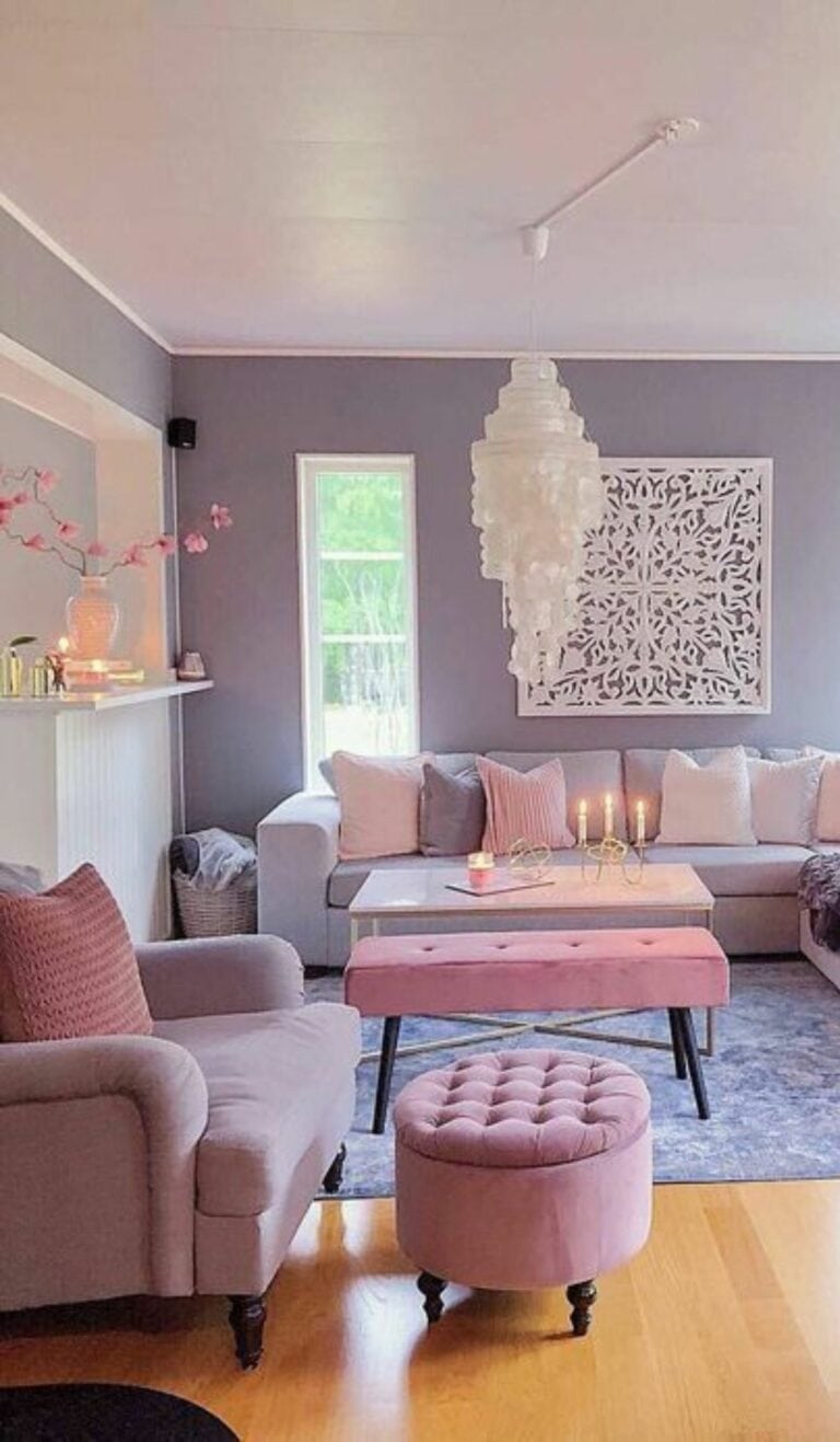 18 Lilac Living Room Ideas • Creatively Living Blog